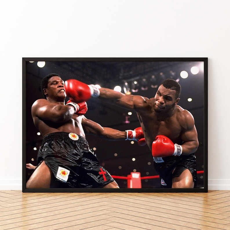 Mike Tyson,"iron Mike", Professional Boxer, Sport Poster, Motivation Sport, Canvas Print, Poster ...