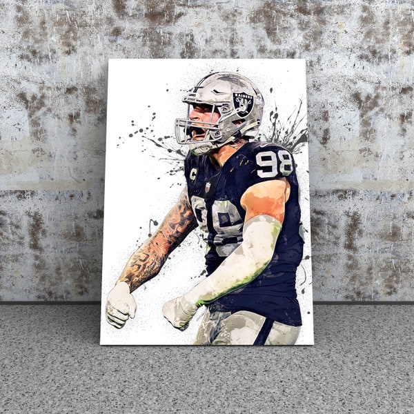 Maxx Crosby Png - Etsy
