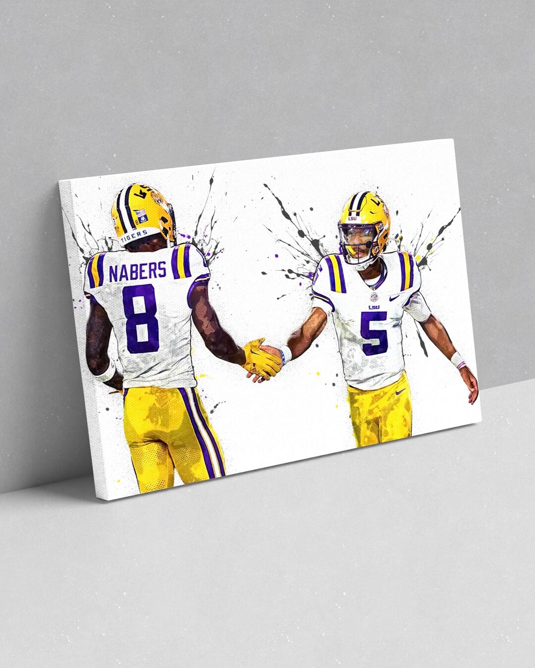 Jayden Daniels Malik Nabers College Legends Football Unity Motivation ...