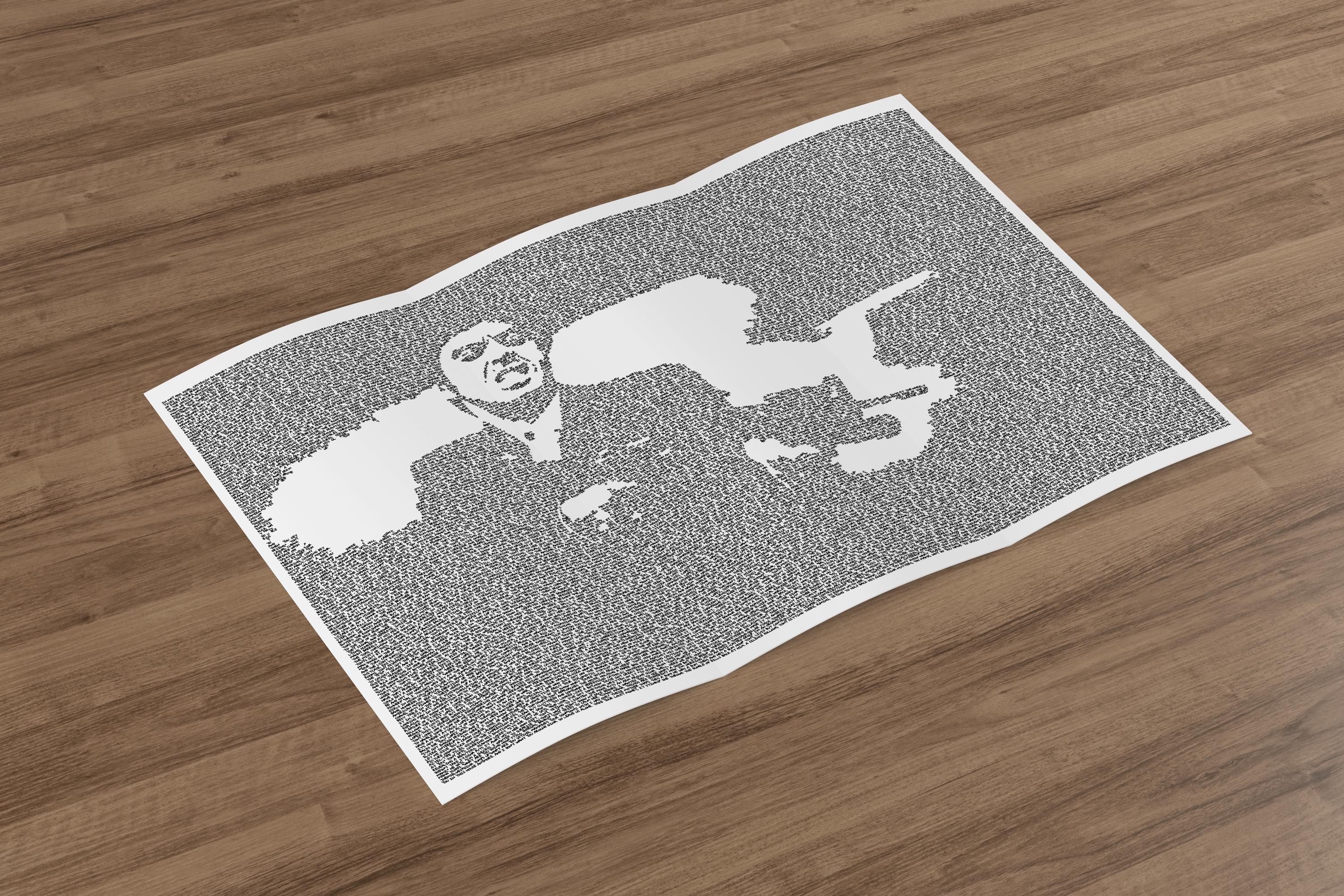 Scarface, Script, Handwritten Poster - Etsy