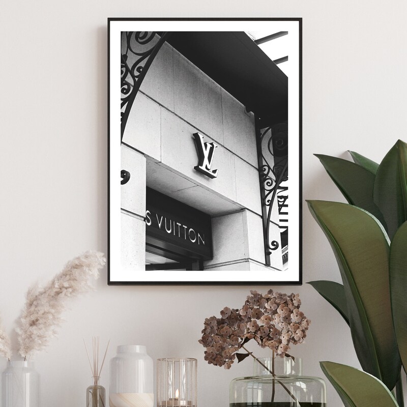 Louis Vuitton Poster - Etsy