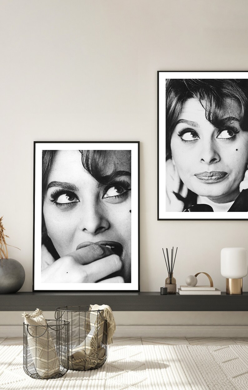 Sophia Loren Print INSTANT DOWNLOAD Sophia Loren Art Wall - Etsy