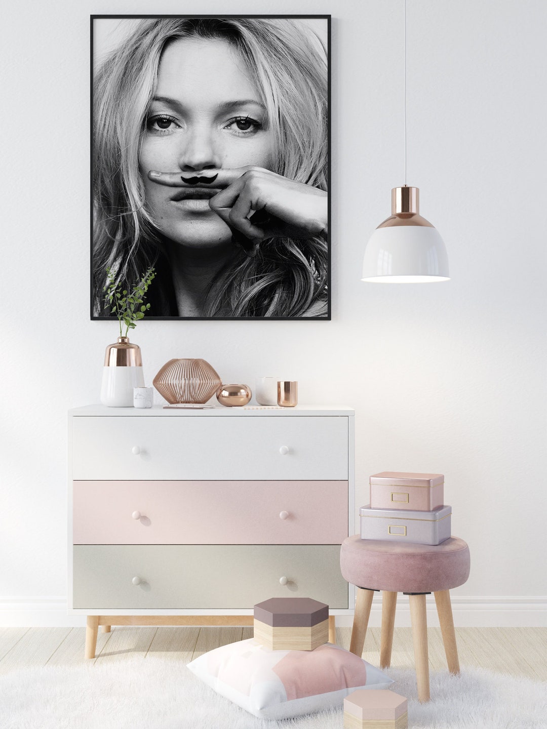 Kate Moss Fashion Photo, Kate Moss Poster Print, Digital Download ...