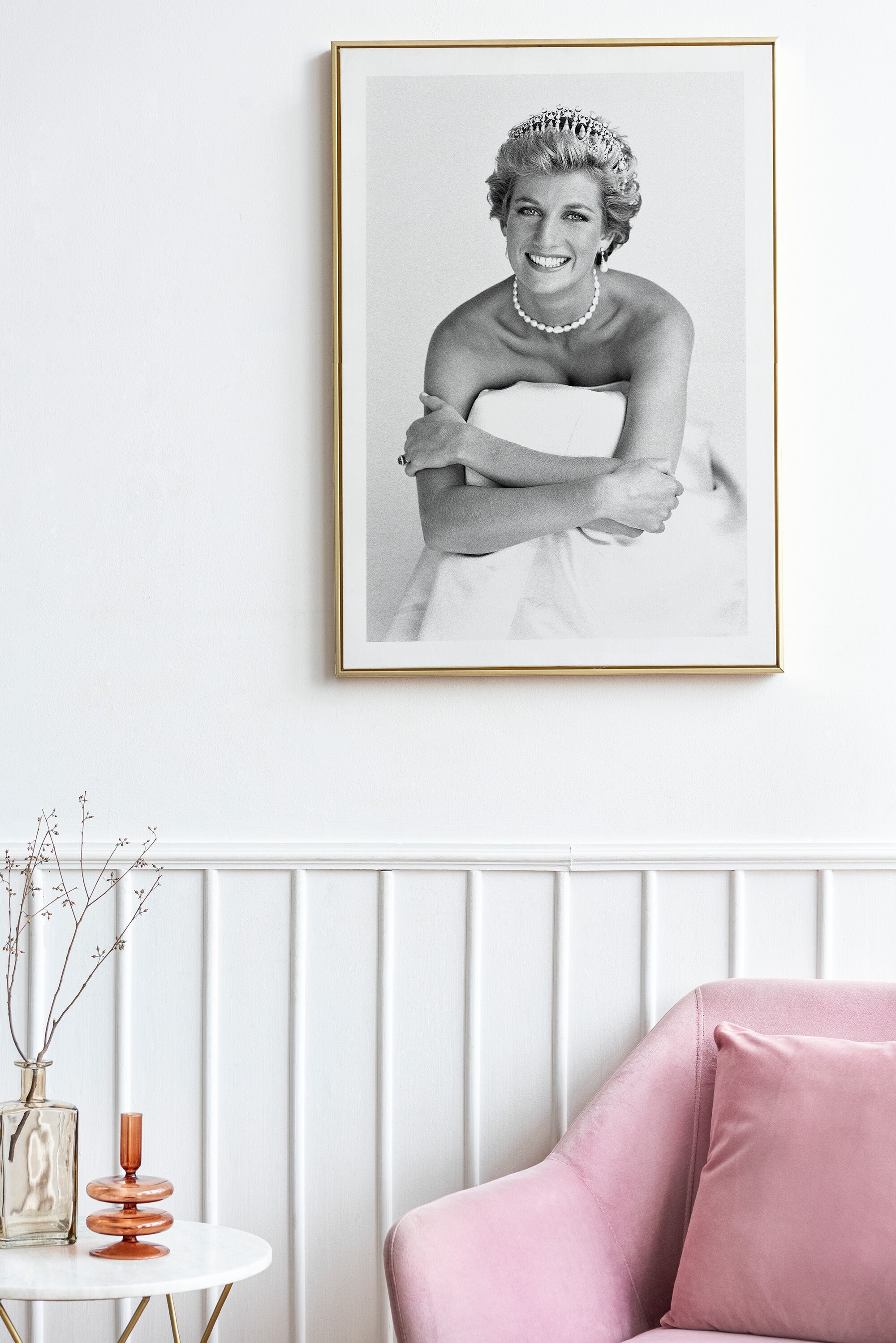 Princess Diana Print, Instant Download, Vintage Photo, Princess Diana ...