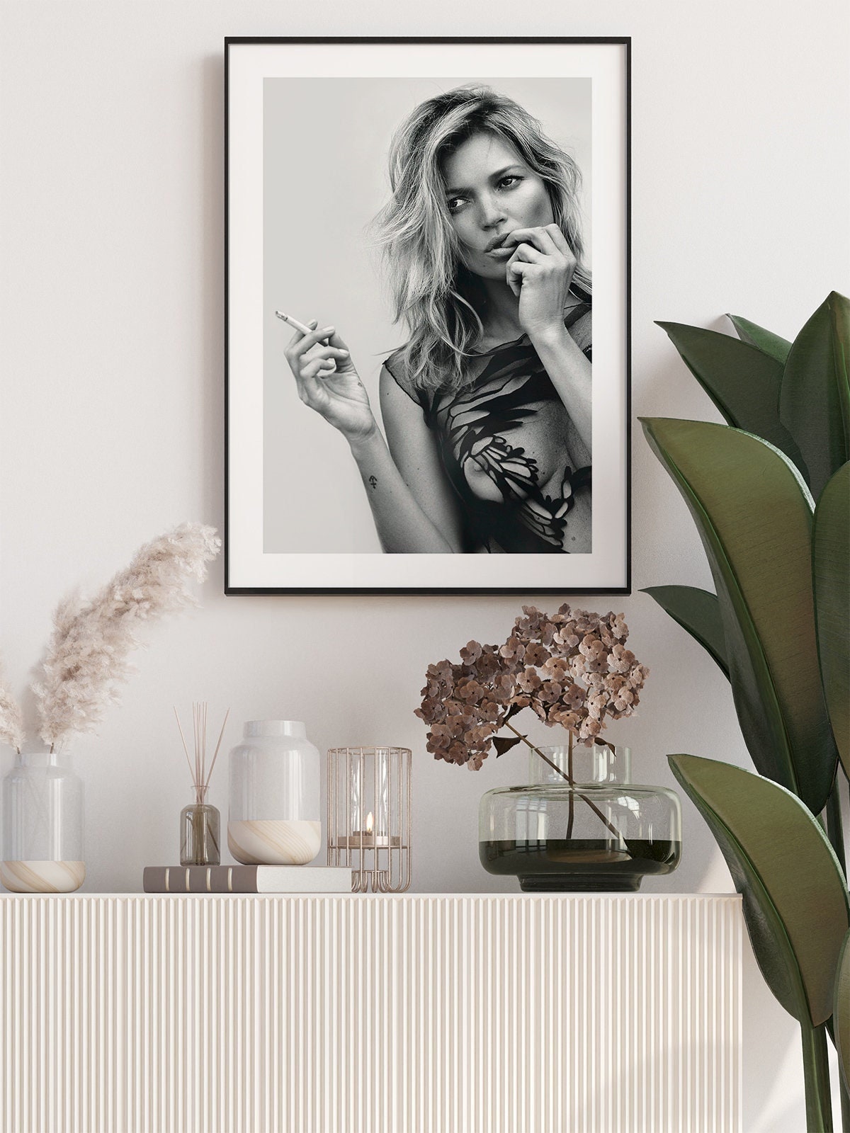 Kate Moss Fashion Photo, Kate Moss Poster Print, Digital Download ...