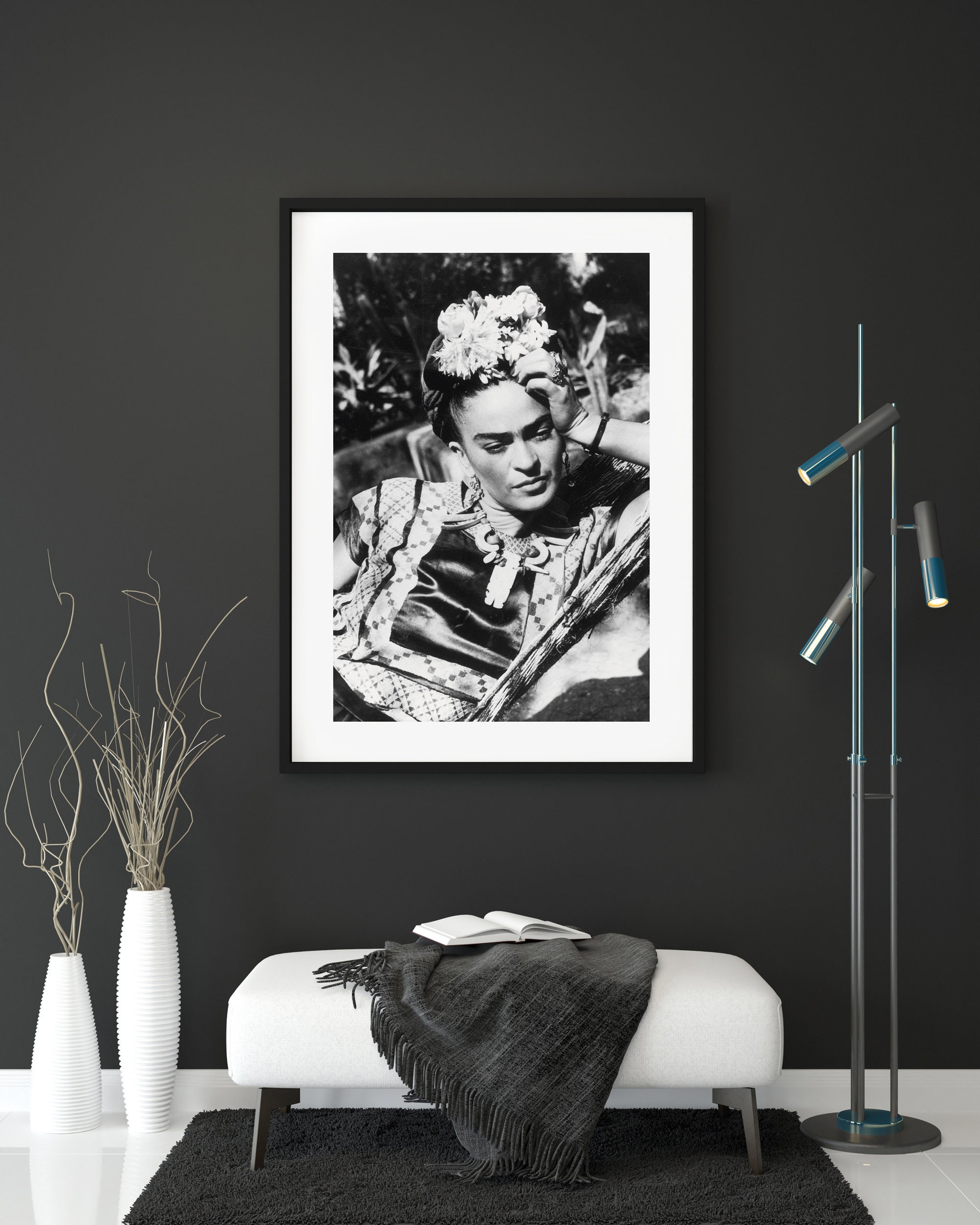 Vintage Frida Kahlo Print, Rare Frida Kahlo Print, Mexican Artist ...