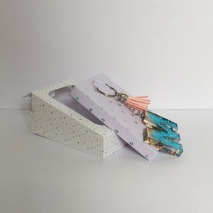 Keychain Box SVG, Keychain Display Card Svg, Keyring Display Card ...