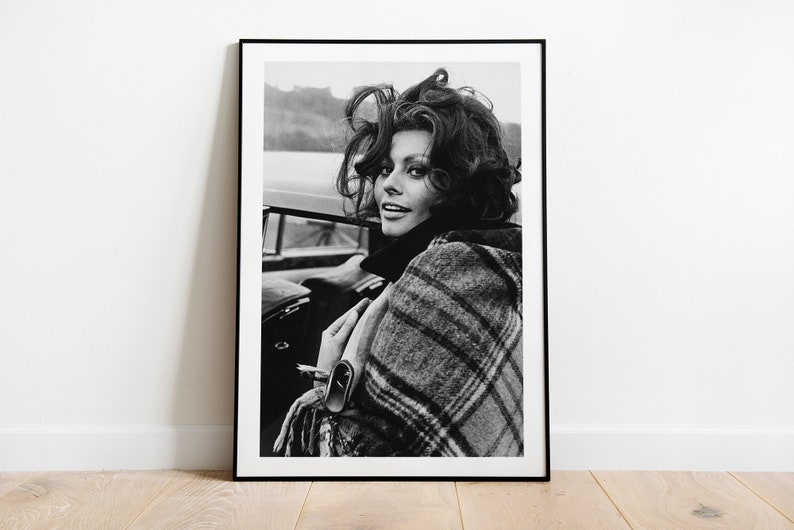 Sophia Loren Print INSTANT DOWNLOAD Sophia Loren Art Wall - Etsy
