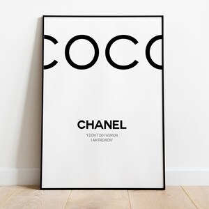 Fashion Print Logo INSTANT DOWNLOAD, Logo Fashion Art, Wall Art ...