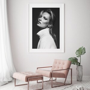 Kate Moss Fashion Photo Kate Moss Poster Print Digital - Etsy