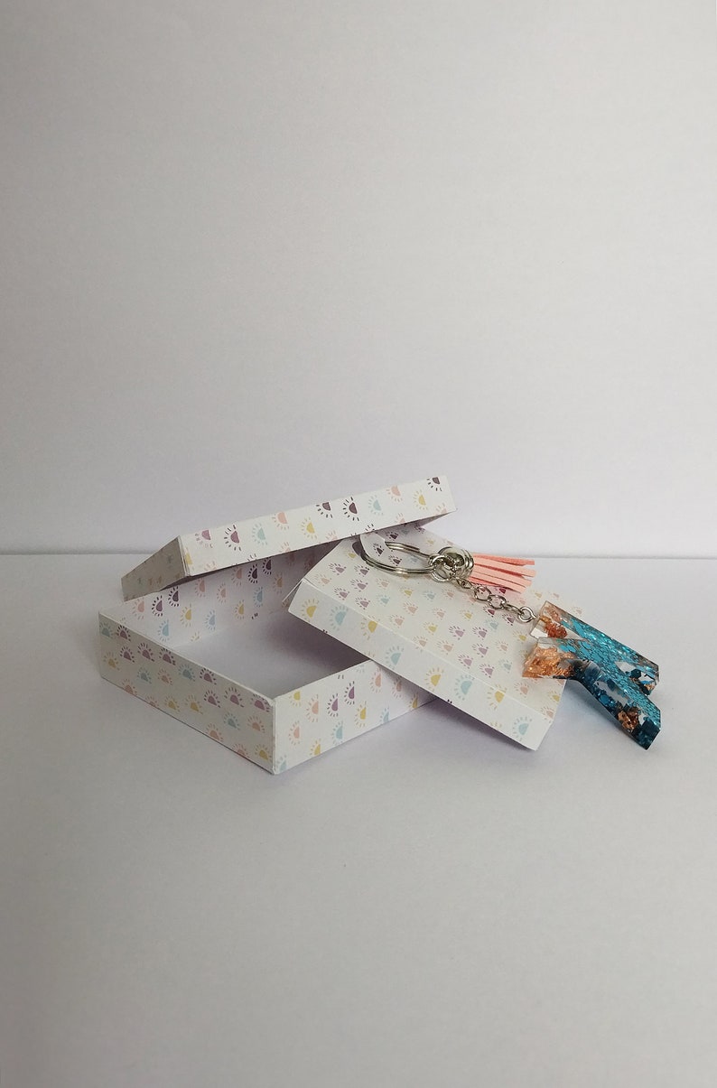 Keychain Box SVG Keychain Display Card Svg Keyring Display - Etsy