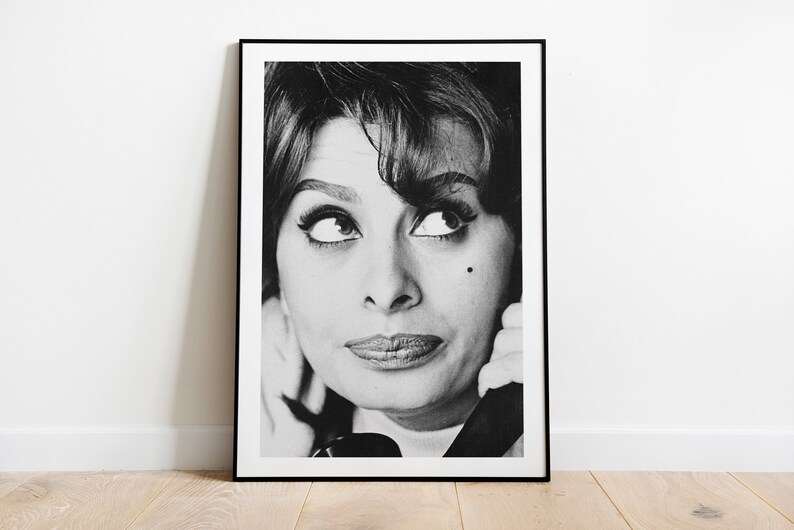 Sophia Loren Print INSTANT DOWNLOAD Sophia Loren Art Wall - Etsy