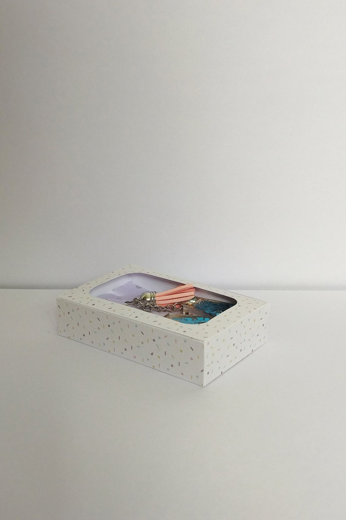 Keychain Box SVG Keychain Display Card Svg Keyring Display - Etsy