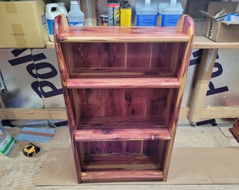 Red Cedar Bookcase - Etsy