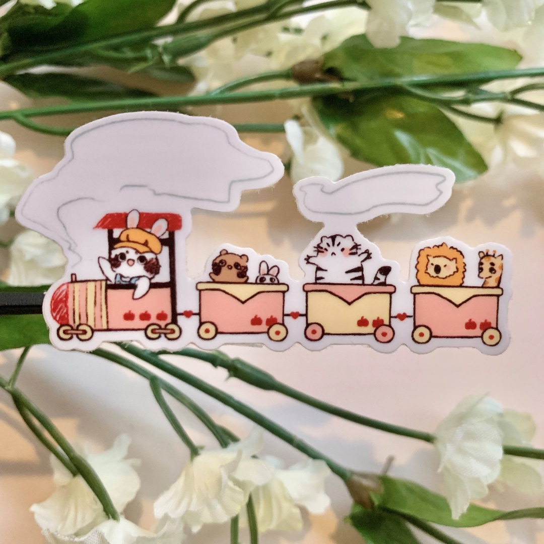 Choo Choo Sticker - Etsy