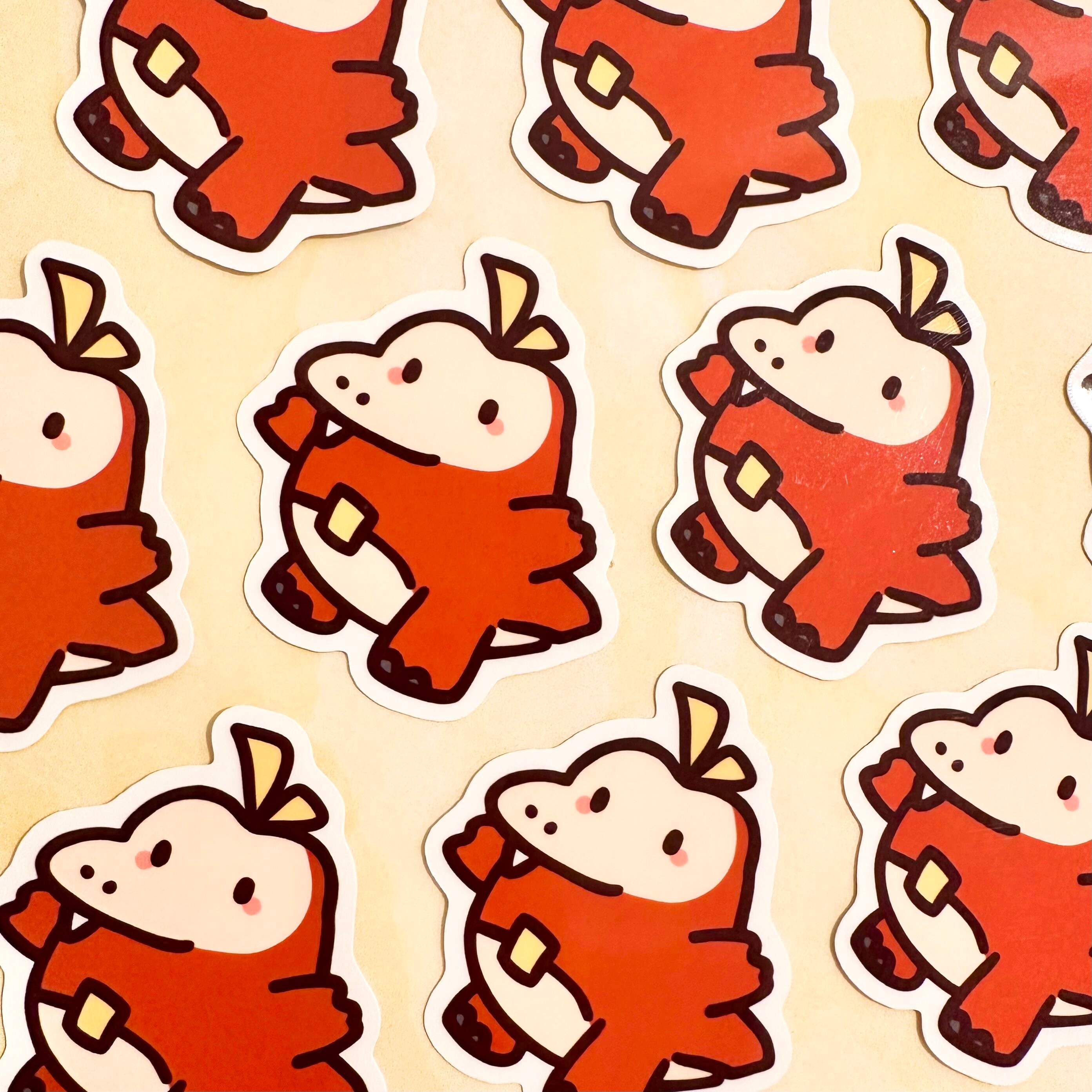 Paldea Starters Vinyl Sticker Set Scarlet and Violet Sprigatito, Quaxly ...