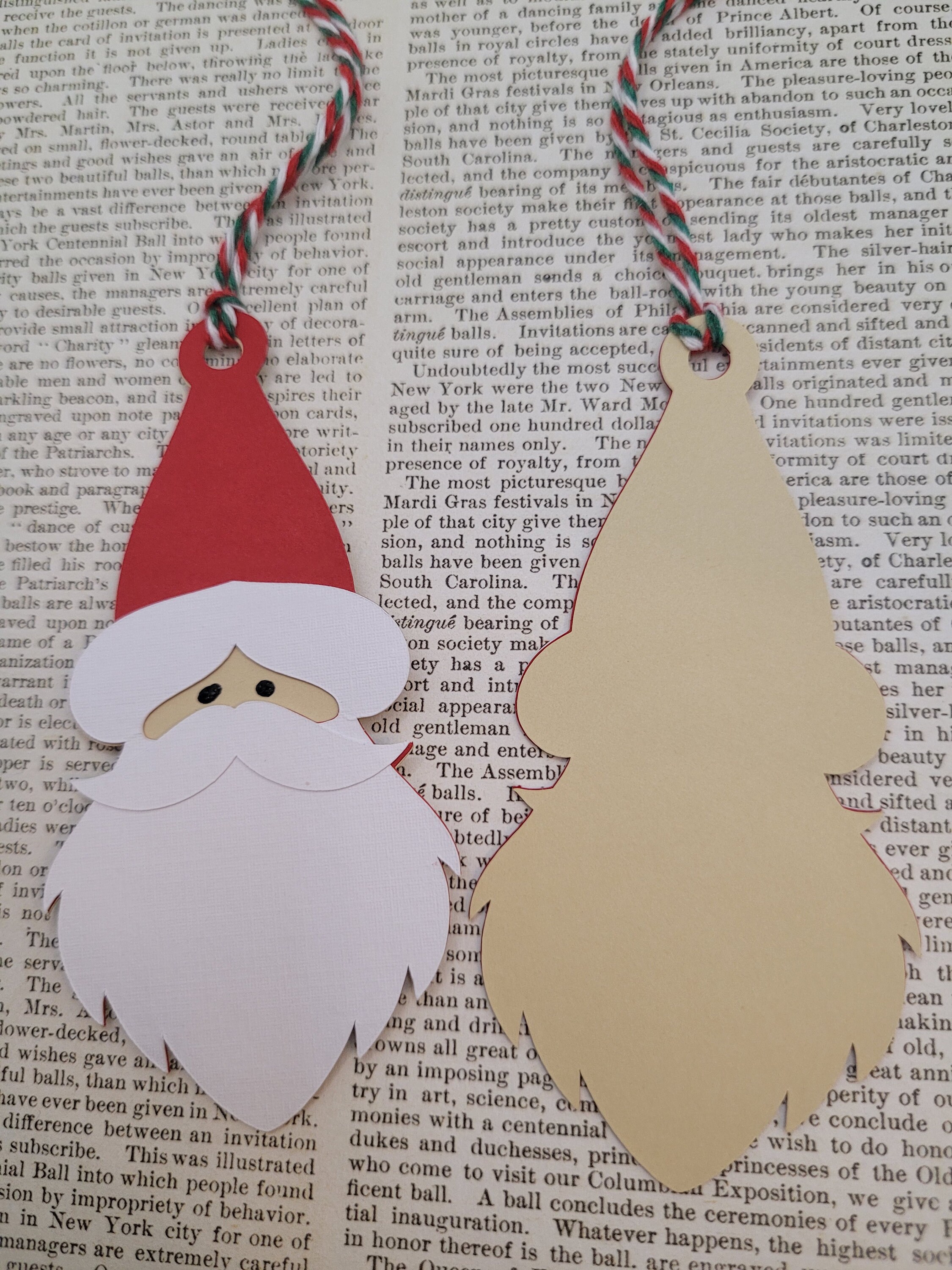 Santa Gift Tags Set Christmas Gift Tags Gift Tags Christmas - Etsy