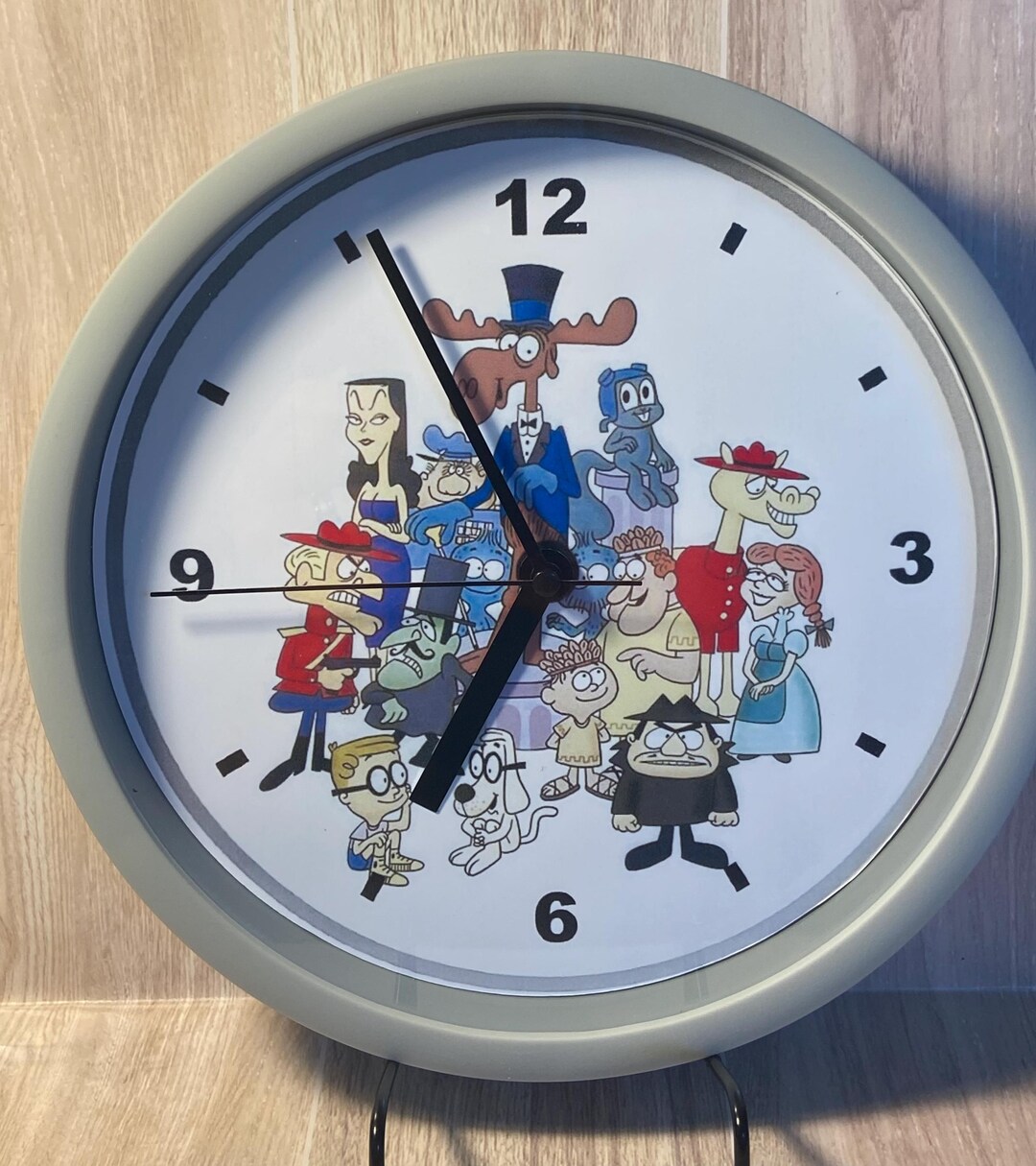 Bullwinkle Gang Clock - Etsy