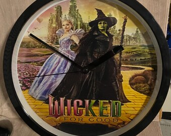 Clock of the Time Dragon Wicked Wall Art - Etsy