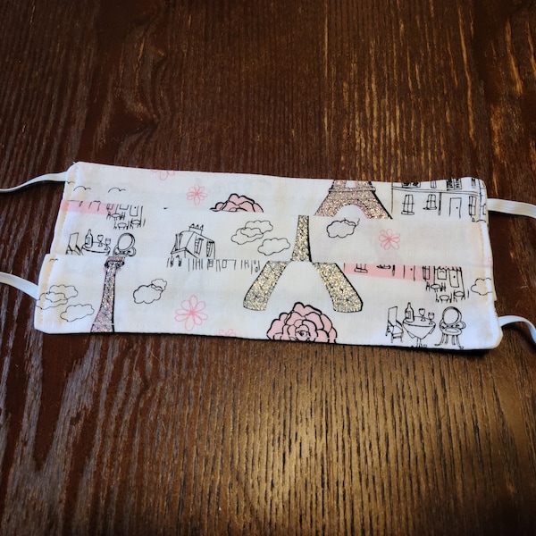 Eiffel Tower Face Mask - Etsy