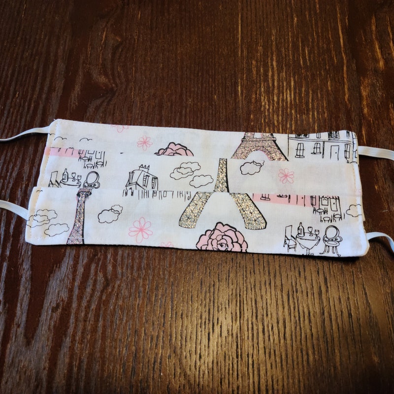 Eiffel Tower Face Mask - Etsy