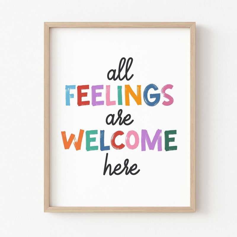 All Feelings Are Welcome - Etsy