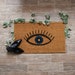 Evil Eye Doormat | House Warming Gift, New Home | Evil Eye Coir Door ...