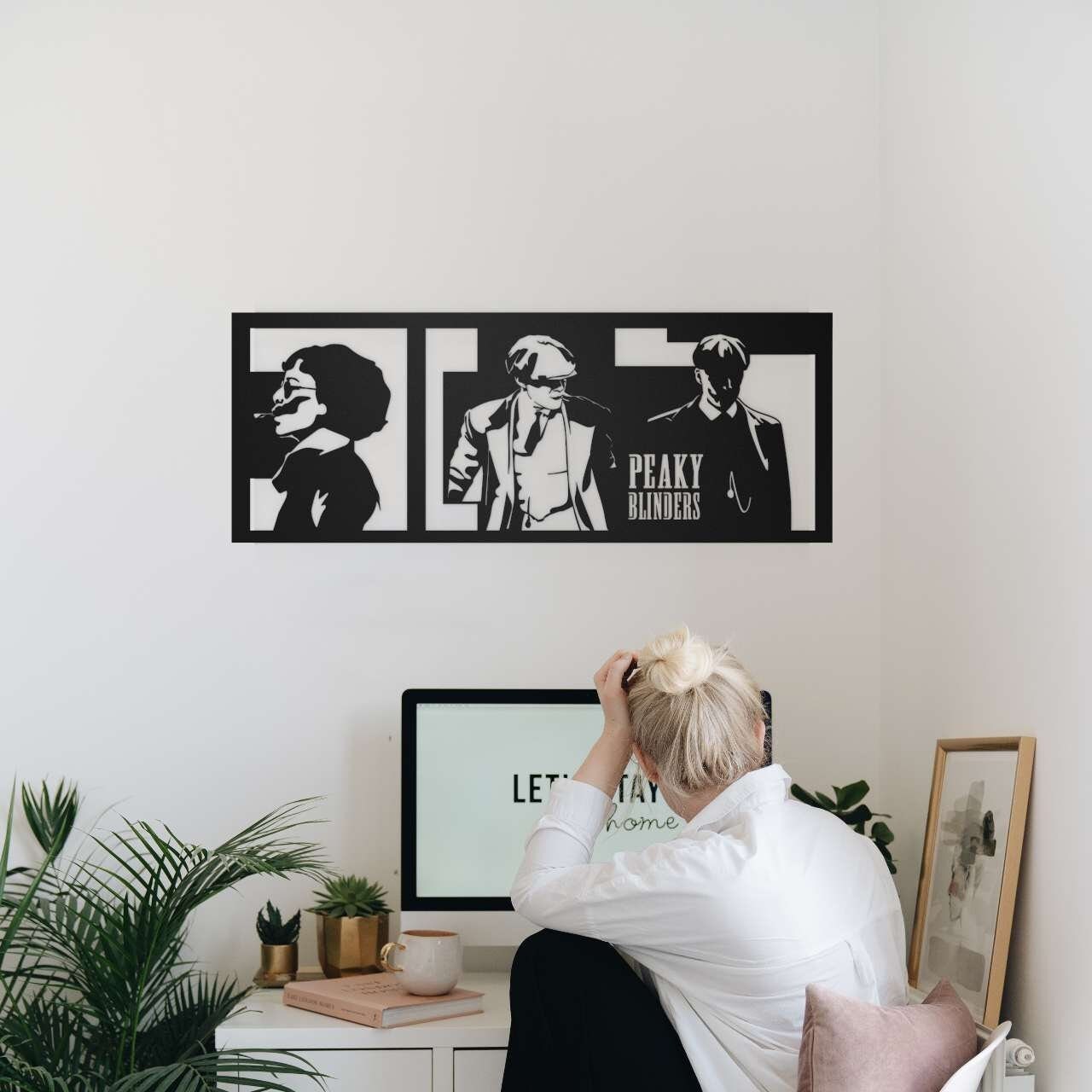 Peaky Blinders Vector laser cut Dxf Svg Ai files CNC - Etsy España