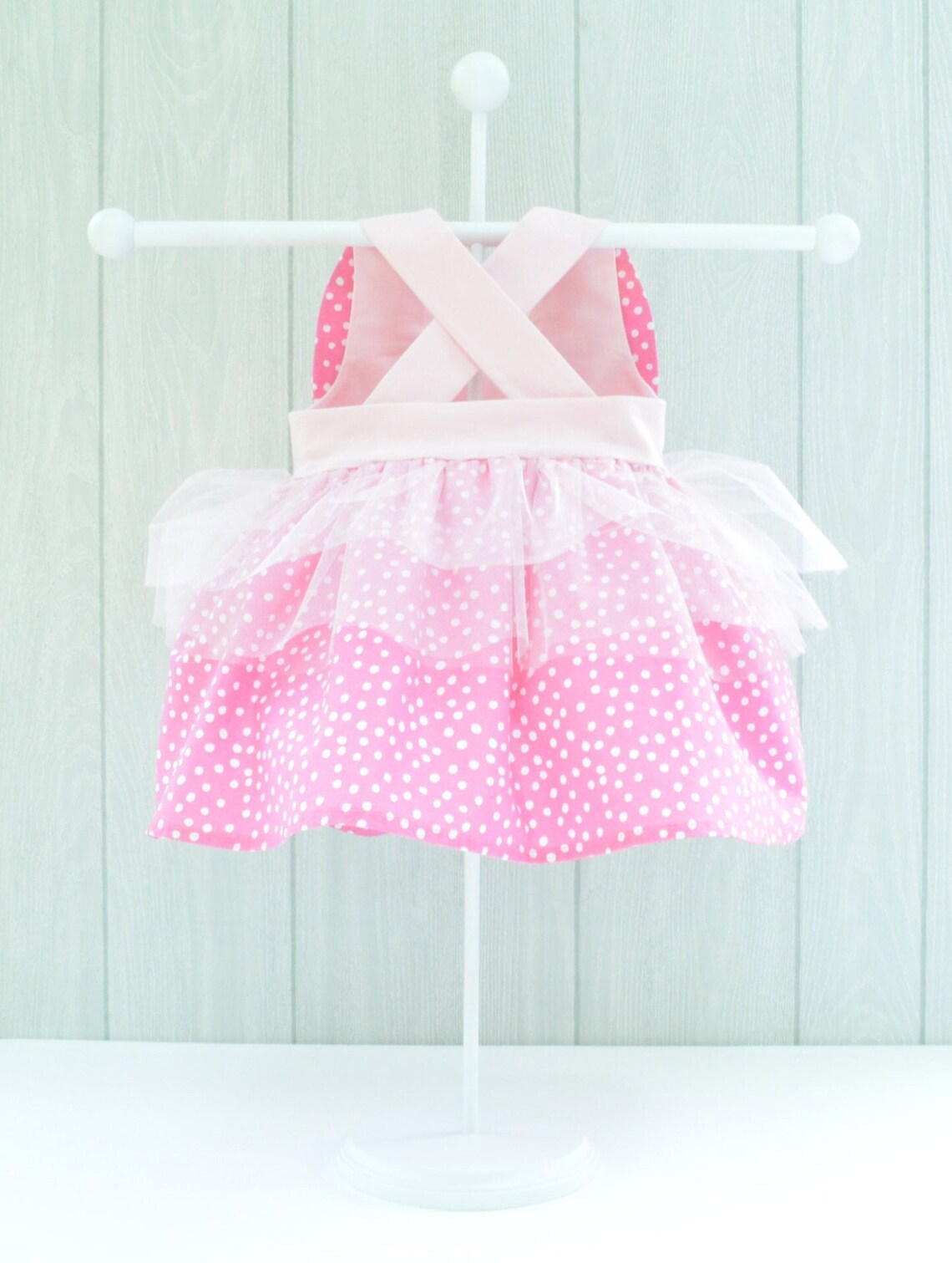 Pink Puppy Dog Girls Dress, Toddler Puppy Dress, Infant Puppy Outfit ...