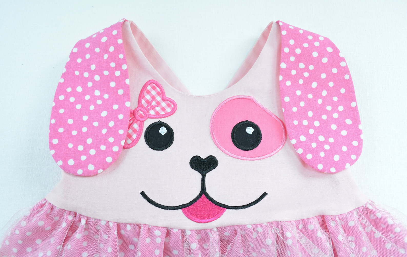 Pink Puppy Dog Girls Dress, Toddler Puppy Dress, Infant Puppy Outfit ...