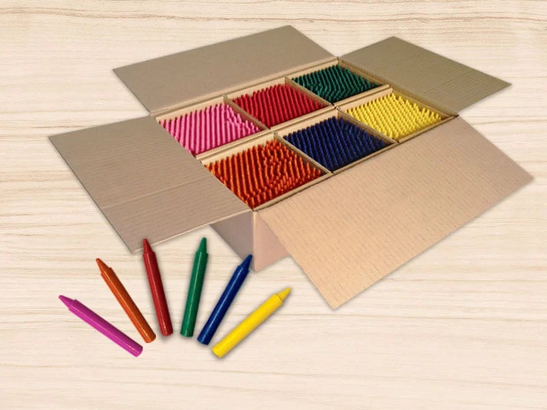 Buy 1000 Bulk Unwrapped Crayons Online in India - Etsy