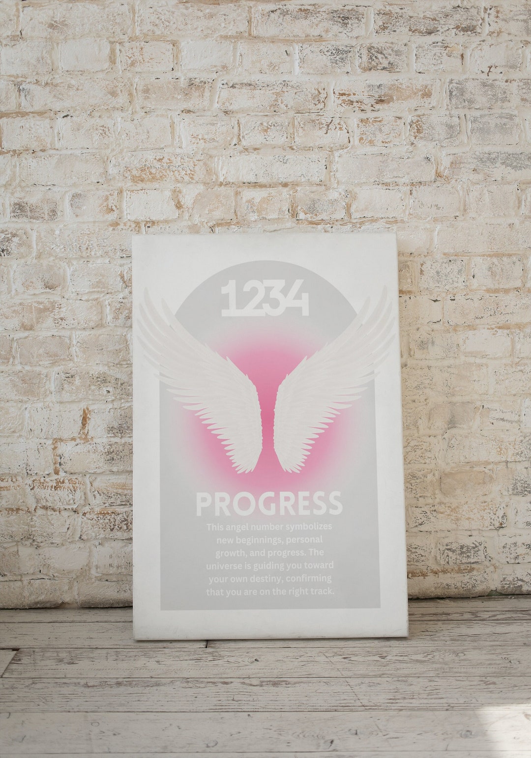 1234 Angel Number Digital Instant Download Print, Energy Spiritual ...