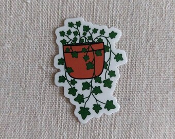 Ivy Plant Sticker - Etsy