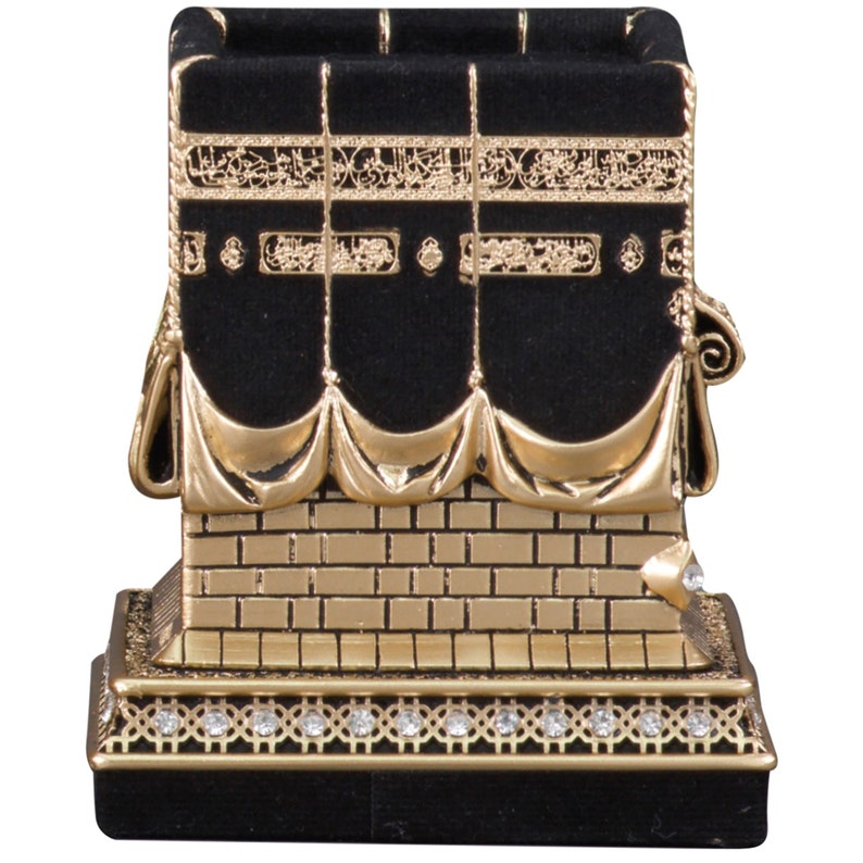Islamic Home Decor Gold 3D Kaaba Islamic Art the Holy Kabah - Etsy