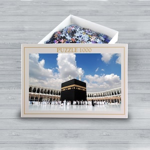 Kaaba Mecca Puzzle: Islamic Jigsaw, Masjid Al-haram Gift - Etsy