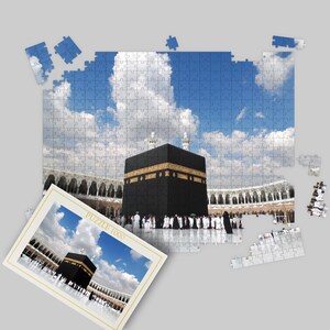 Kaaba Mecca Puzzle: Islamic Jigsaw, Masjid Al-haram Gift - Etsy