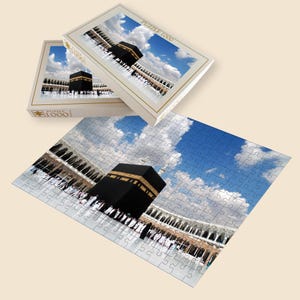 Kaaba Mecca Puzzle: Islamic Jigsaw, Masjid Al-haram Gift - Etsy