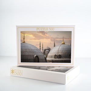 Mosque View Puzzle&muslim Istanbul Large Piece Jigsaw, Puzzles for ...