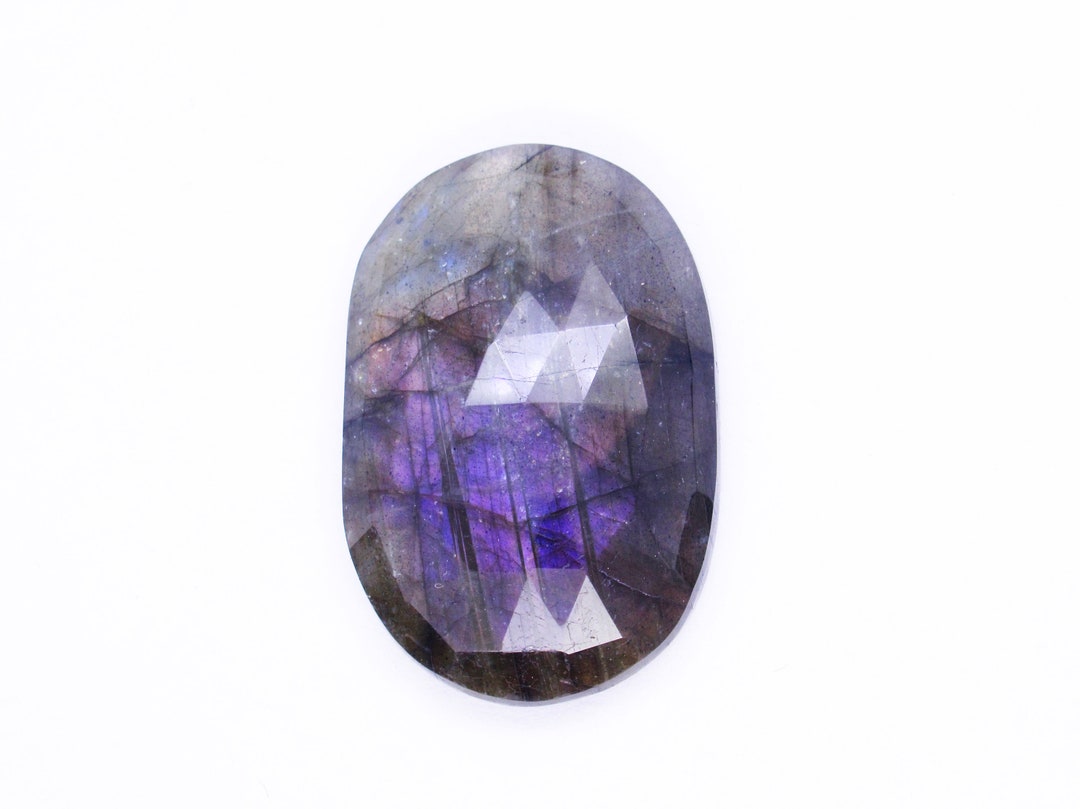 Natural Spectrolite Gemstone, Oval Shape Spectrolite Labradorite ...