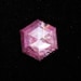 Natural Star Ruby Gemstone, Hexagon Shape Ruby Cuts, Faceted Star Ruby ...