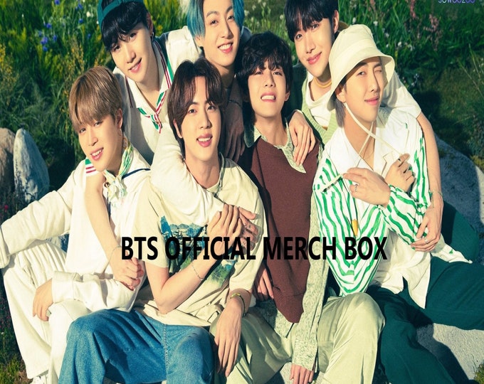 BTS Official Merch Box - Etsy