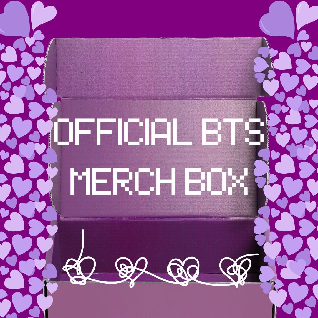 BTS Official Merch Box - Etsy