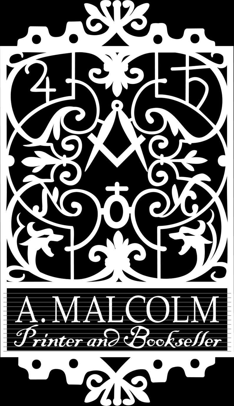 Outlander A. Malcolm Sign SVG - PNG Files - Fan Art - Etsy Australia