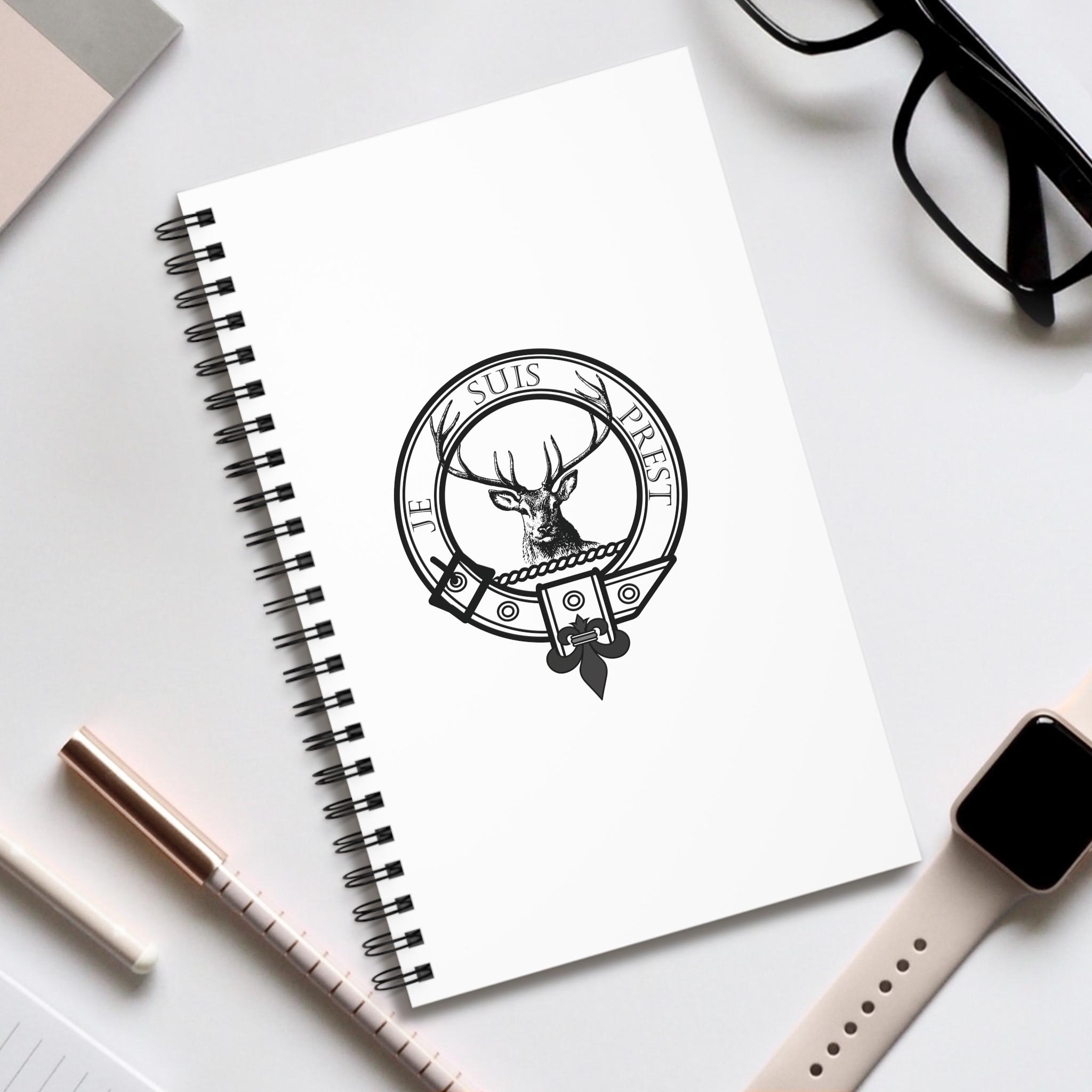 Outlander Fraser Crest SVG: Je Suis Prest, Scottish Highlander (digital ...