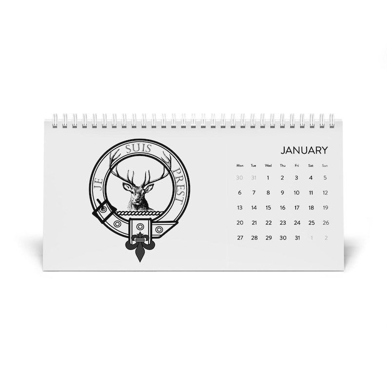 Outlander Fraser Crest SVG: Je Suis Prest, Scottish Highlander (digital ...