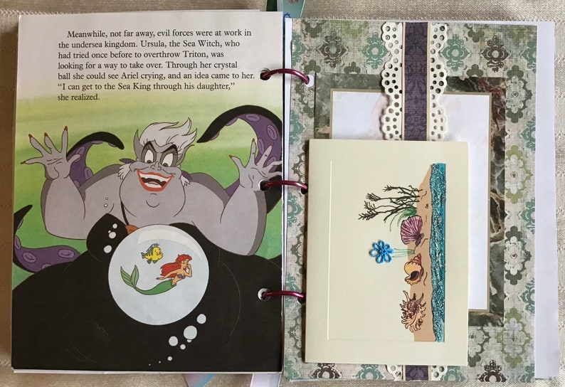 Journal the Little Mermaid - Etsy