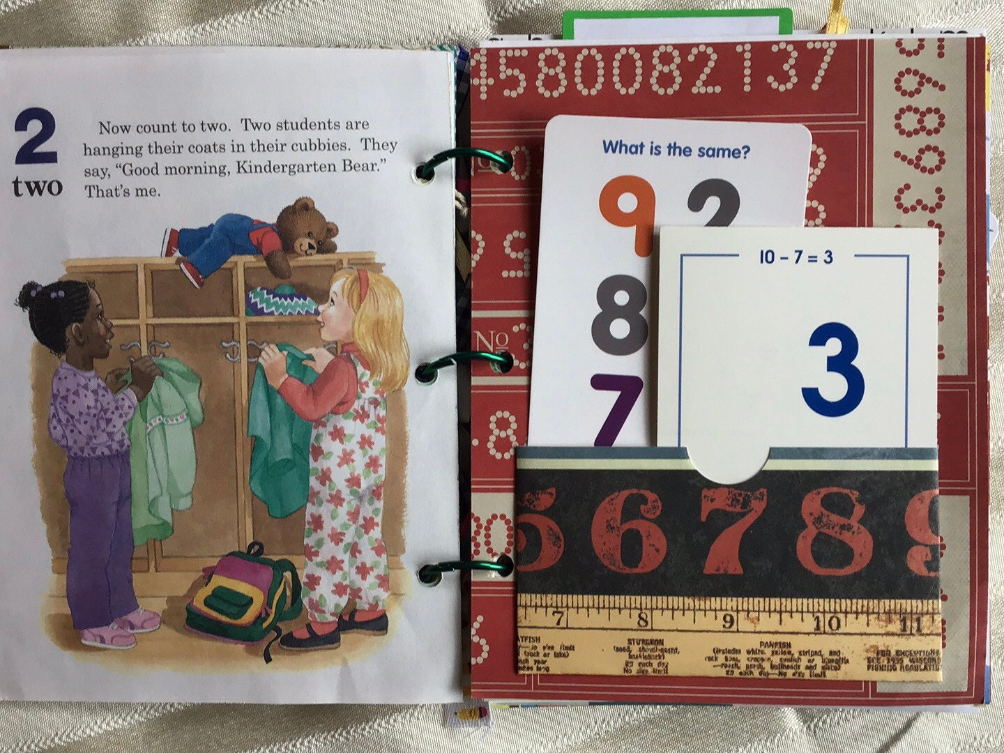 Journal My Kindergarten Counting Book | Etsy