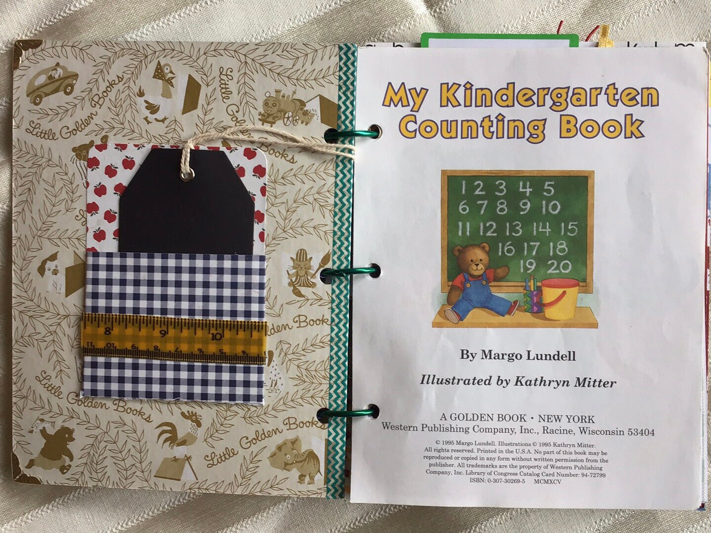 Journal My Kindergarten Counting Book | Etsy