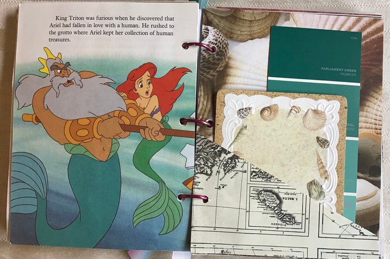 Journal the Little Mermaid - Etsy