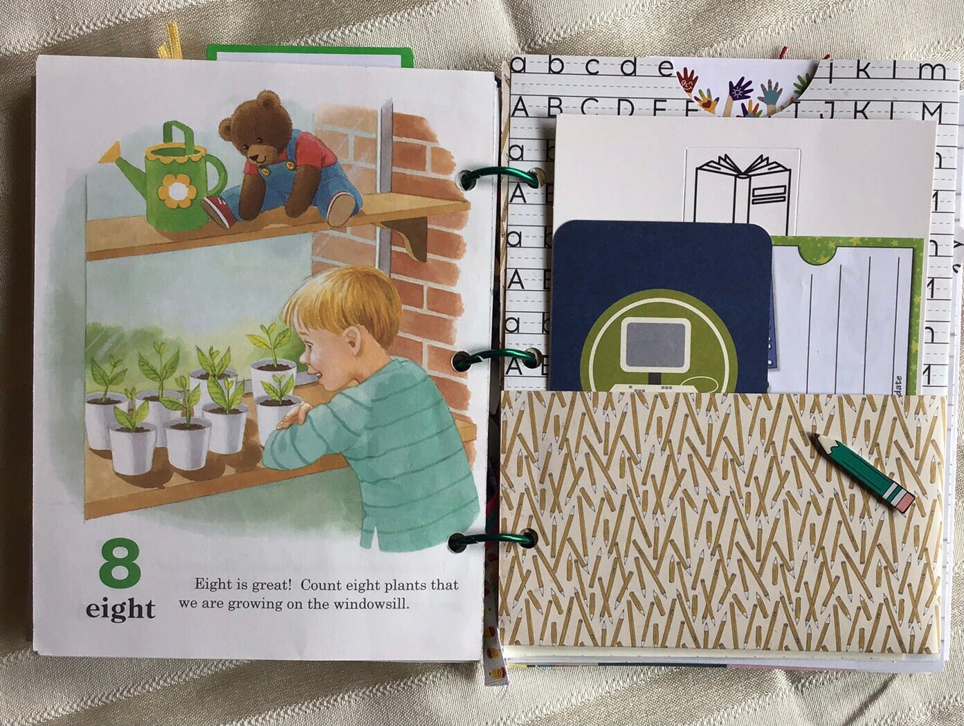 Journal My Kindergarten Counting Book | Etsy